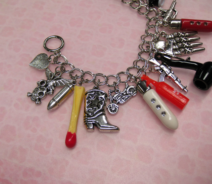 Zombie Killing Plan Charm Bracelet. Zombie Apocalypse. Walking Dead ...